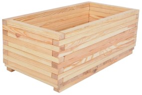 ROJAPLAST Masivní dřevěný truhlík Rozměr: 120x50x40 cm
