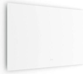 Nimco - Zrcadlo s LED osvětlením, 120x70 cm, dvěma dotykovými senzory, hliník ZP 53006VX