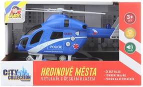 Policejní vrtulník baterie český hlas