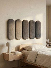 Sinsay - Čalouněné stěnové panely 5 pack - šedá