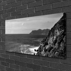 Obraz na plátně Moře Hory Krajina 100x50 cm