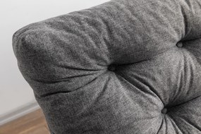 Atelier del Sofa 3-místná pohovka Saki - Light Grey, Světlá Šedá