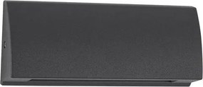 NV 9018062 Venkovní nástěnné svítidlo LIV tmavě šedý hliník a skleněný difuzor LED 3.5W 3000K 200-240V 120st. IP54 - NOVA LUCE