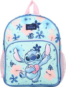 Dětský batoh s přední kapsou Lilo a Stitch - motiv Stitch se srdíčkem - Disney - 6L