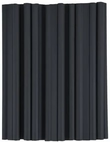 Bradas Upevňovací spony ke stínícímu pásu 19cm, Dark Grey, 20ks
