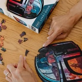 Trefl Wood Craft Origin - Puzzle - The Mandalorian / 160 dílků / 24.4