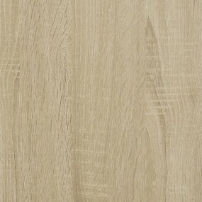 vidaXL Botník 80 x 21 x 125,5 cm kompozitní dřevo [839926] Barva: dub sonoma