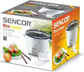 SENCOR SRM 1500WH bílá / Rýžovar / 500W / 1.5L