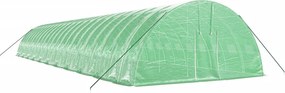 Skleník s ocelovým rámem zelený 132 m² 22 x 6 x 2,85 m 3188114