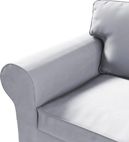 Potah na pohovku IKEA Ektorp 2-místná rozkládací  NOVÝ MODEL 2012 barva šedá látka lesklé, sametová