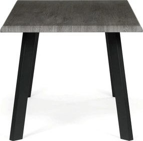 Jídelní stůl HT-F4516 GREY, mdf, šedý dub (160 x 90) cm Šedá