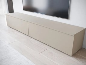 TV stolek Dlone 180, Barva: kašmírová béžová, Osvětlení: bez osvětlení