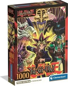 CLEMENTONI Puzzle Yu-Gi-Oh! Anime koláž / 1000 dílků / od 14 let