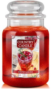 Country Candle – vonná svíčka Winter Sangria (Zimní sangria), 680 g