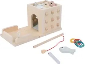 2KIDS TOYS Multifunkční vkládačka 8 v 1 / dřevěná / od 3 let