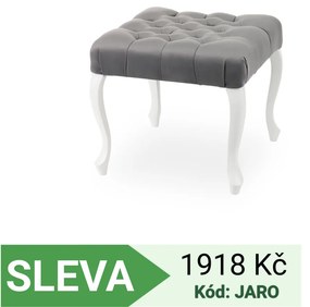 Taburet Ludvík Chesterfield 50x50