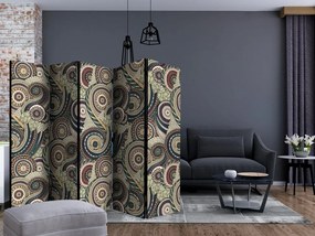 Paraván Posh ornament Dekorhome 135x172 cm (3-dílný)