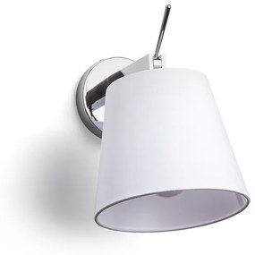 RENDL R11976 JERSEY nástěnná lampa, s ramenem bílá chrom
