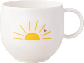 Villeroy&Boch Villeroy & Boch With Love Hello Sunshine hrnek s uchem, 12,5 × 9,4 × 8,3 cm, 290 ml