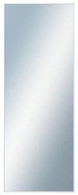 DANTIK - Zarámované zrcadlo - rozměr s rámem cca 60x160 cm z lišty Hliník bílá | P03-027 (7003027)