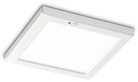 Ideal Lux Nástěnné LED svítidlo AURA PL hranaté Barva: Bílá, Pohybový senzor: ne, Chromatičnost: 4000K