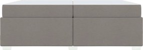 Rám postele Taupe 200 x 200 cm textil 3399212
