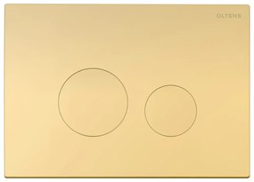 Oltens Lule splachovací tlačítko pro WC zlatá 57102800