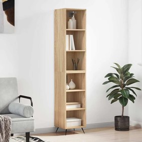 vidaXL Skříň highboard 34,5x32,5x180 cm kompozitní dřevo [3189804] Barva: dub sonoma