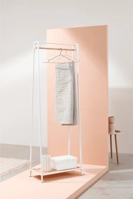 Bílý/v přírodní barvě ocelový stojan na oblečení 63x180x34 cm Haldor – Yes Everyday