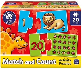 Orchard toys vzdělávací puzzle počítej a přiřaď obrázek