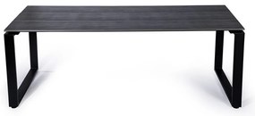 Šedý zahradní stůl Bonami Selection Strong, 210 x 100 cm