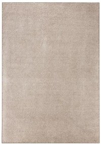 Hanse Home, Kusový koberec Pure 102662 Taupe/Cream, 80x400, béžová, kancelář