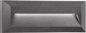 NV 811502 Venkovní nástěnné svítidlo PULSAR tmavě šedý ABS LED 2W 3000K 220-220V 32st. IP54 - NOVA LUCE
