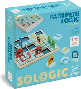 DJECO Logická hra Sologic - Path Path / Logická hra / 4 úrovně obtížno