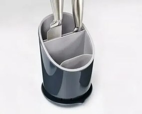 Joseph Joseph Dock šedá / odkapávač na příbory / plast / Bez BPA