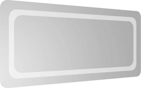 Koupelnové zrcadlo s LED osvětlením 90x40 cm 151788