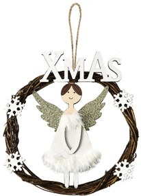 Vánoční věnec ANGEL 16 cm