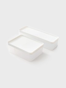 Sinsay - Úložný box s víkem - bílá