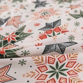Povlečení z mikrovlákna CHRISTMAS STAR barevné Rozměr povlečení: 70 x 90 cm | 140 x 220 cm