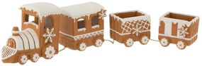 Vánoční perníkový vláček Gingerbread Train - 45*8*13cm