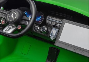 LEAN CARS Elektrické autíčko Mercedes GT63 AMG DK-GT63 24V LCD matné zelené