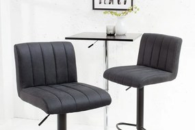 Barová židle Portland vintage šedá / 38457