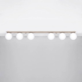 Sollux Lighting Stropní svítidlo YOLI 6 taupe