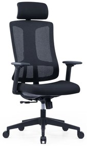 Office Pro Kancelářská ergonomická židle SLIDE — více barev Černá