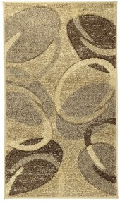 Koberce Breno Kusový koberec PORTLAND 2093/AY3Y, Hnědá, 133 x 190 cm