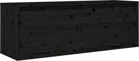 vidaXL TV skříňky 4 ks masivní borové dřevo [3100183] Barva: Bílá