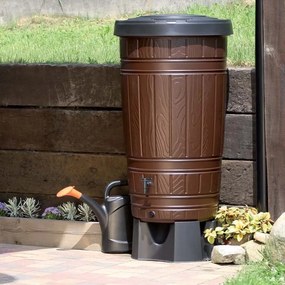 Sud na dešťovou vodu WOODMAN černý 265l