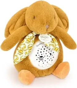 Doudou Hrací skříňka s projekcí Králíček hnědá