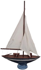 Dřevěná plachetnice 54 cm