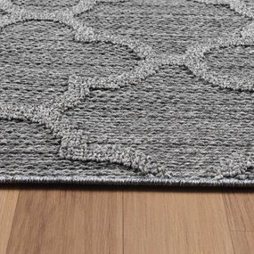 Ayyildiz, Kusový koberec Patara 4951 Grey – na ven i na doma, 80x150, šedá, chodba / předsíň